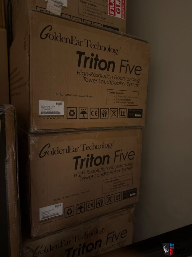 Golden Ear Triton 5 tower speakers NEW & HALF PRICE Photo #5528894 - US ...