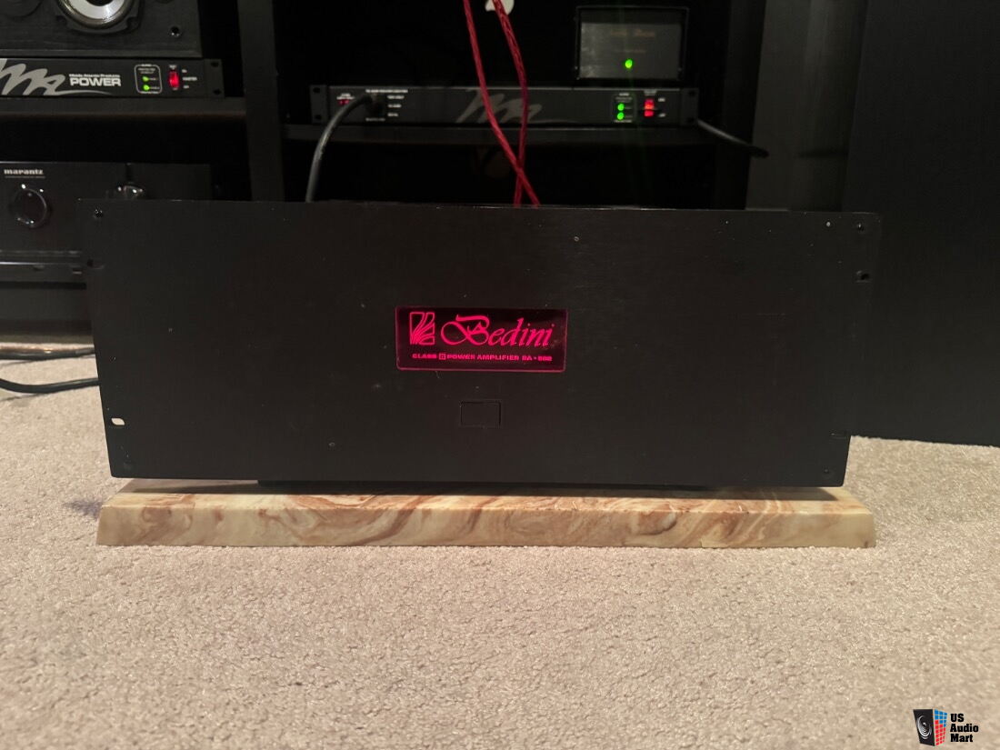 Bedini BA-802 150Watt Class A Stereo Power Amplifier For Sale - US ...