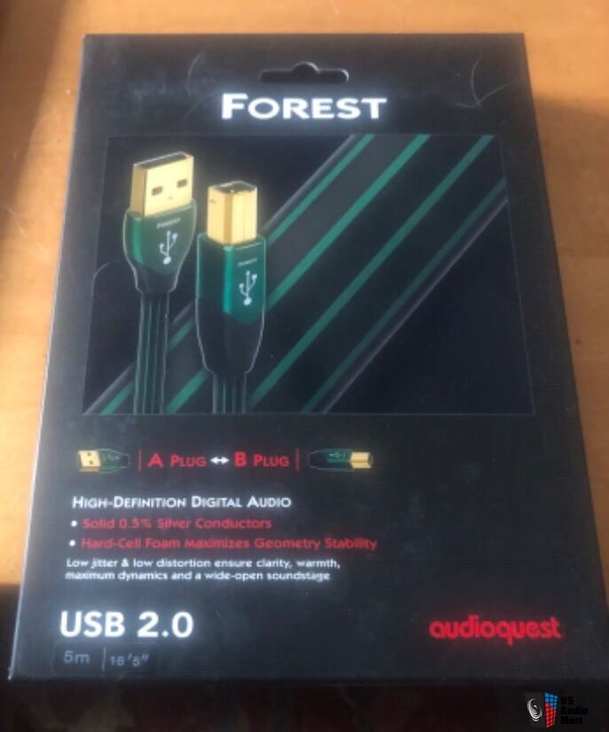 AudioQuest USB Forest Cable * 5Meters * NEW in BOX For Sale - US Audio Mart