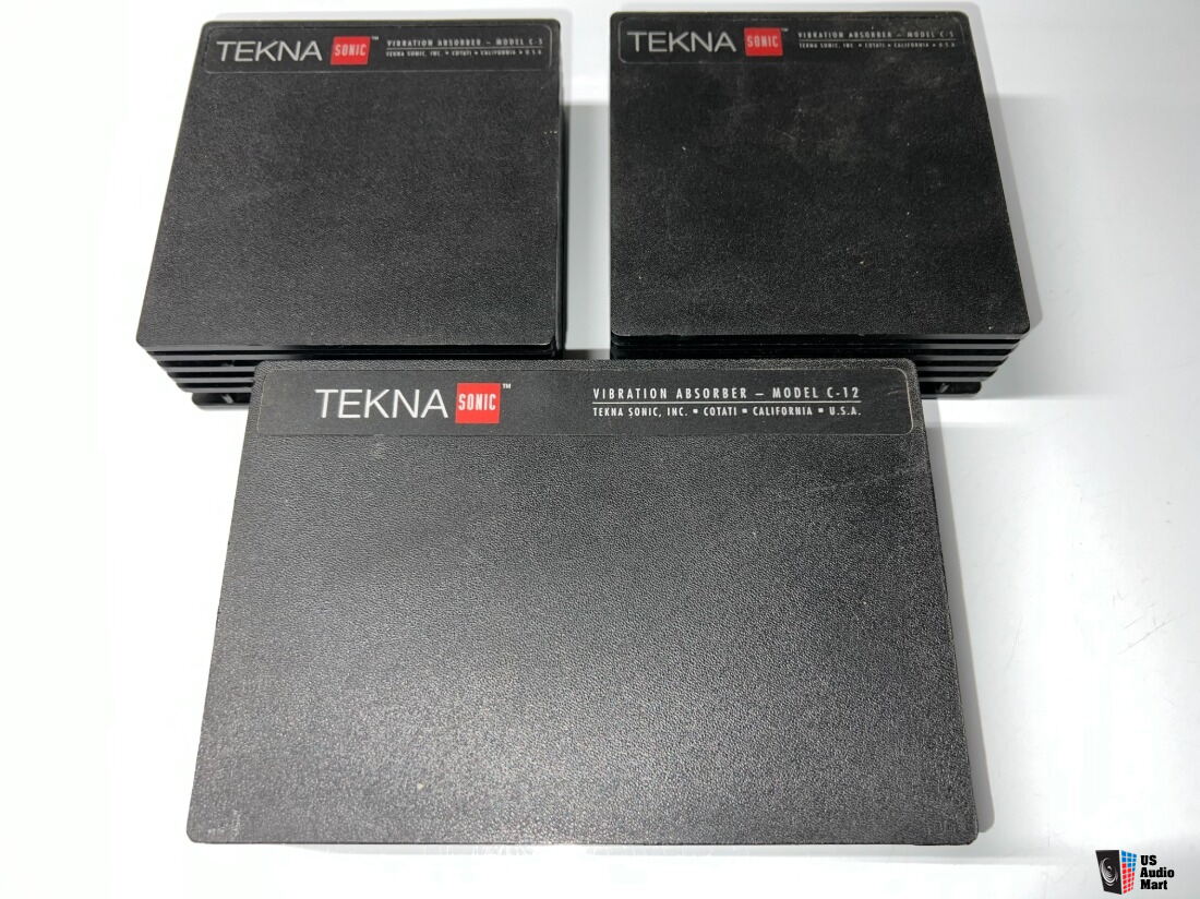 Three Tekna Sonic Vibration Absorbers - (2) C5 & (1) C12 For Sale ...