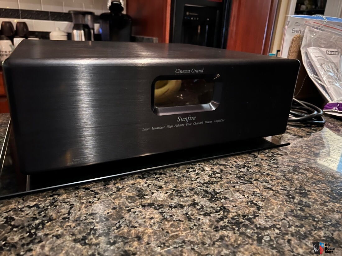 Sunfire Cinema Grand Architects Choice Series II 5 channel power ...