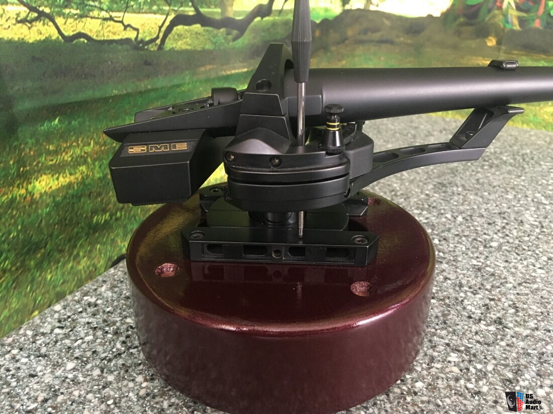 SME 312S 12" Magnesium Tonearm Upgraded with Cardas Copper Litz Wire ...