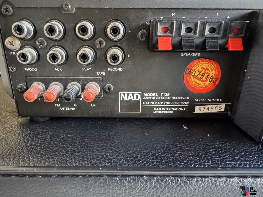 NAD 7125 Receiver Photo #5530841 - US Audio Mart