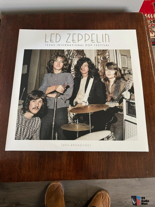 Led Zeppelin Live at The Texas International Pop Festival 1969 Photo ...