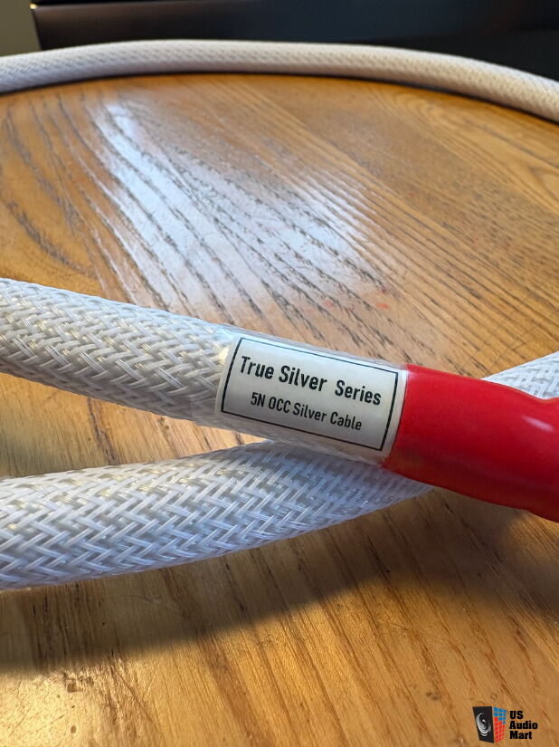 Audiolund "True Silver" SPDIF Coax Cable - 5N OCC Silver - 1m Photo ...