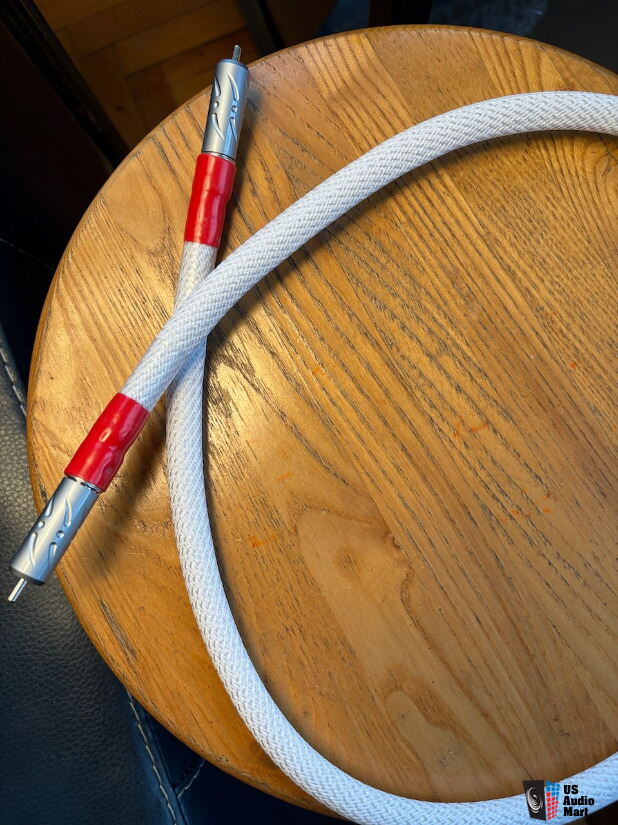 Audiolund "True Silver" SPDIF Coax Cable - 5N OCC Silver - 1m Photo ...