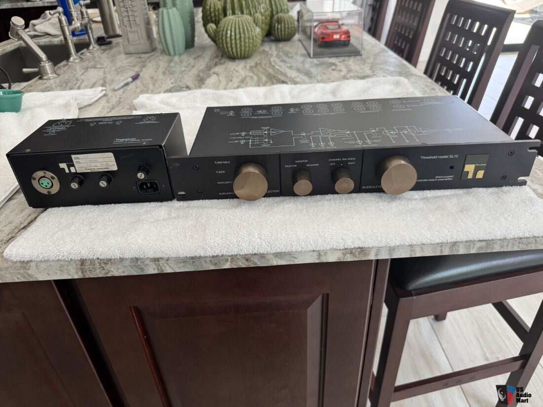 Threshold SL 10 Preamp with S1 Power Supply. Recapped Photo #5531208 ...