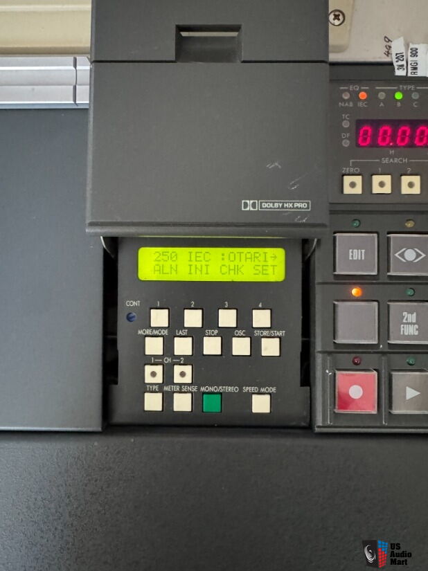 Otari MTR-15 1/4" analog reel to reel 4-speed tape machine | Serviced ...