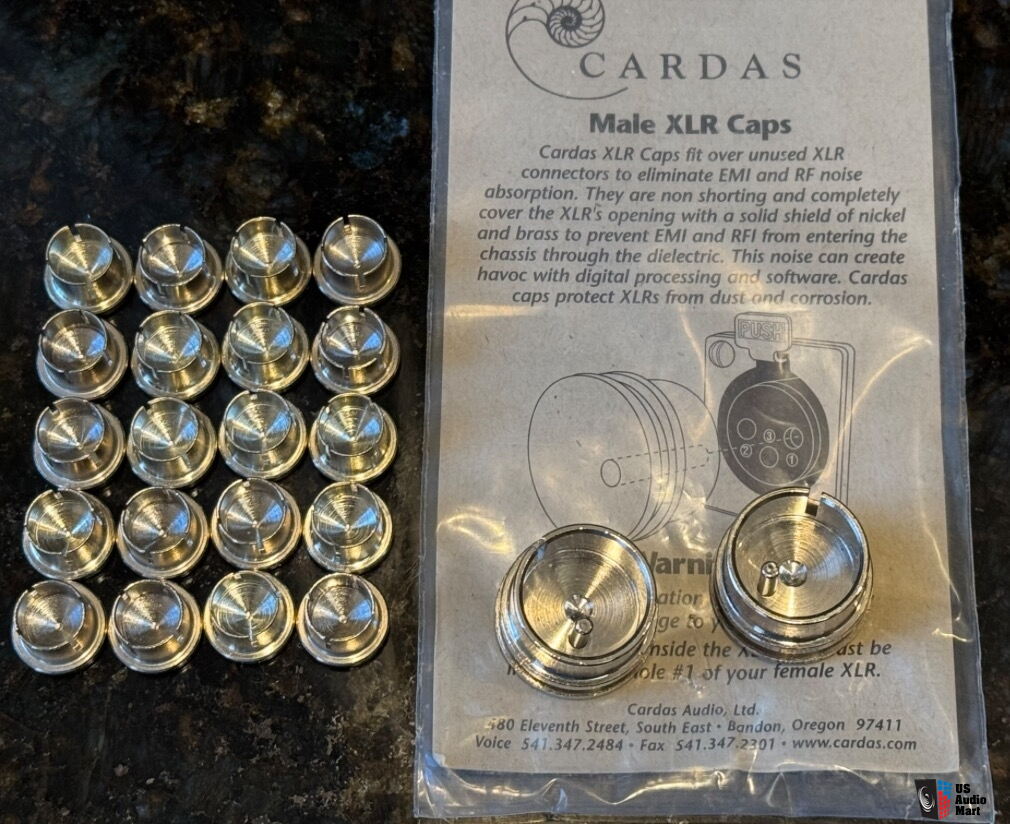 Cardas RFI/EMI Caps - 10 RCA pairs & 1 Male XLR pair Photo #5535036 ...