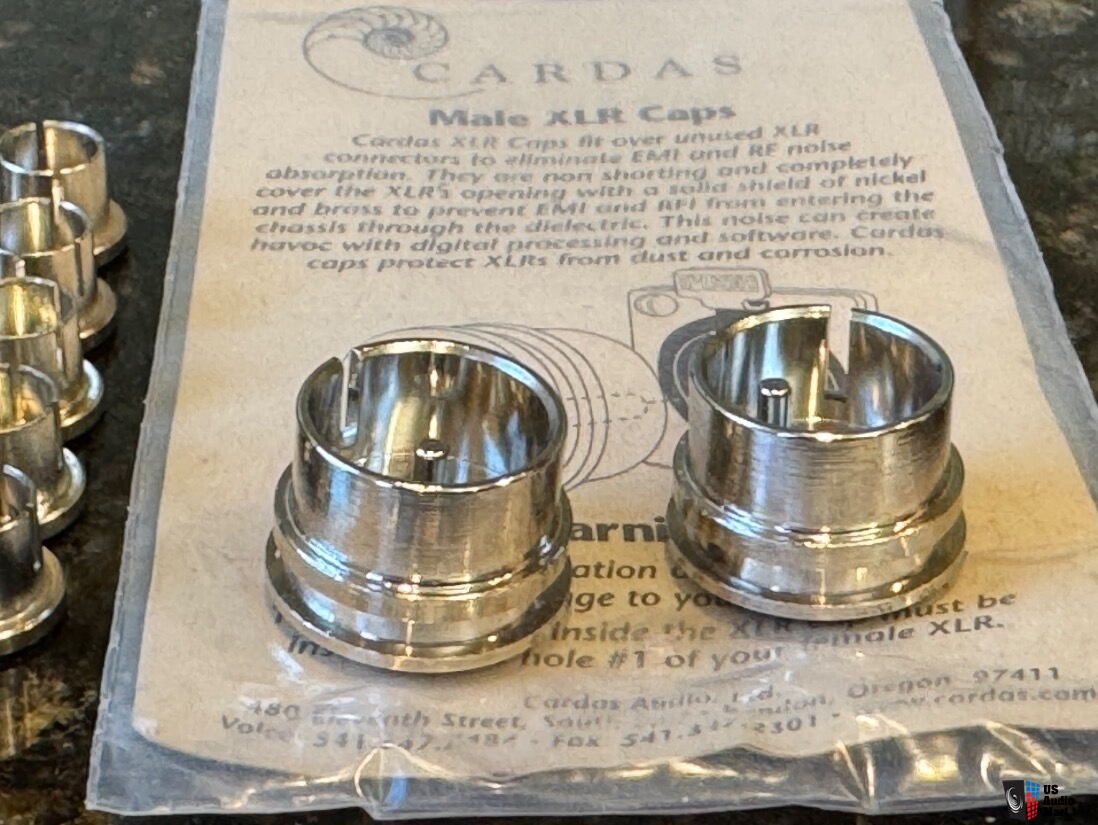 Cardas RFI/EMI Caps - 10 RCA pairs & 1 Male XLR pair Photo #5535036 ...