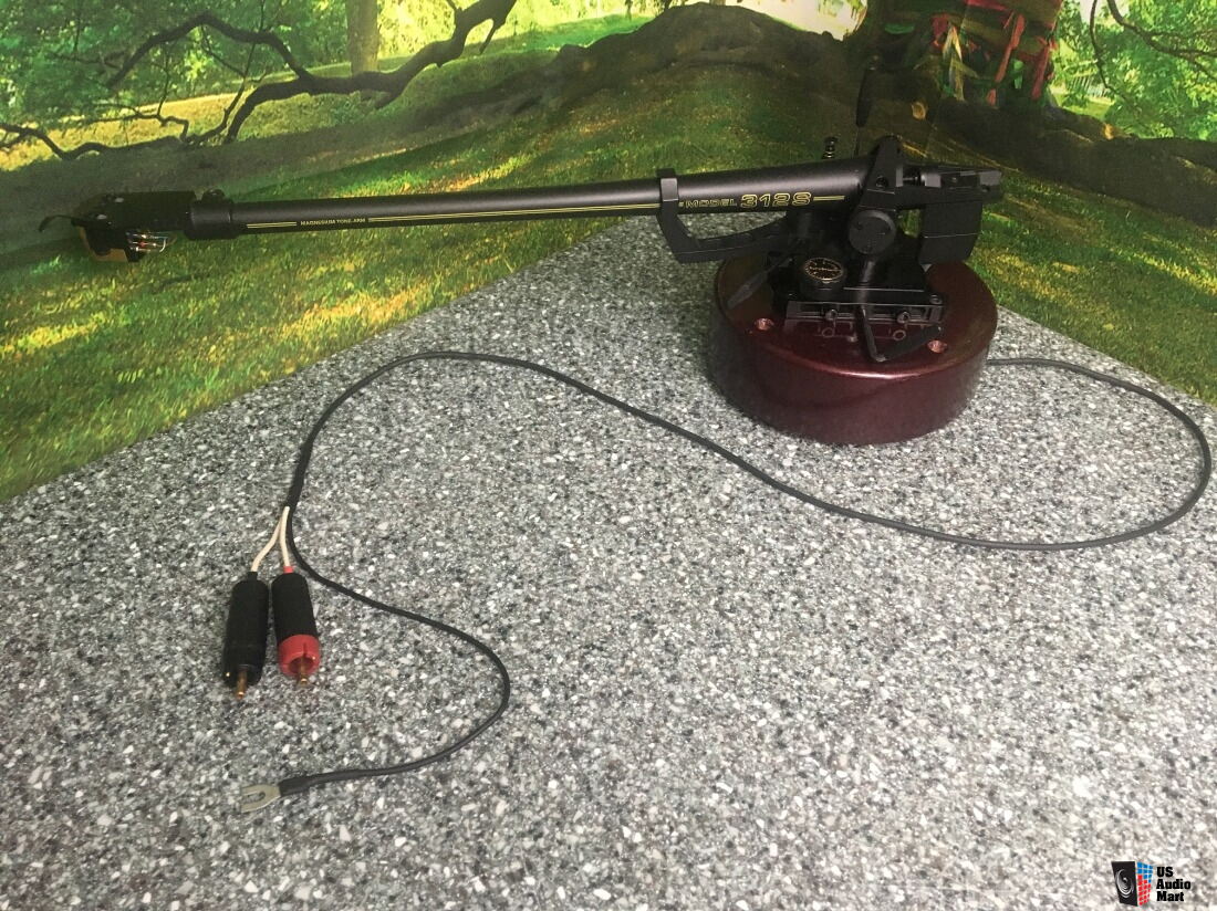 SME 312S 12" Magnesium Tonearm Upgraded with Cardas Copper Litz Wire ...