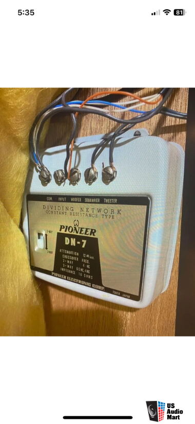 Vintage Early Pioneer / Fikuin TAD Studio Grade 3 Way - local only ...
