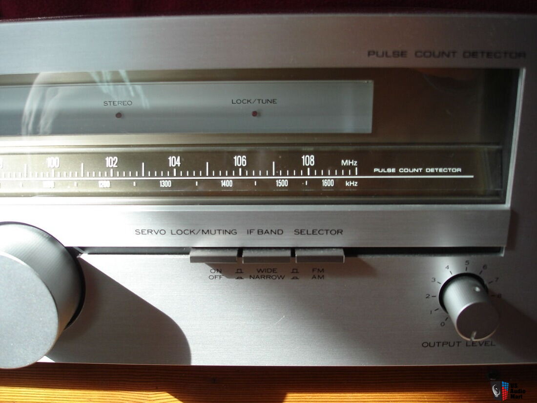 Kenwood KT-815 AM/FM tuner, modded by Bill Ammons, aligned, new lamps ...