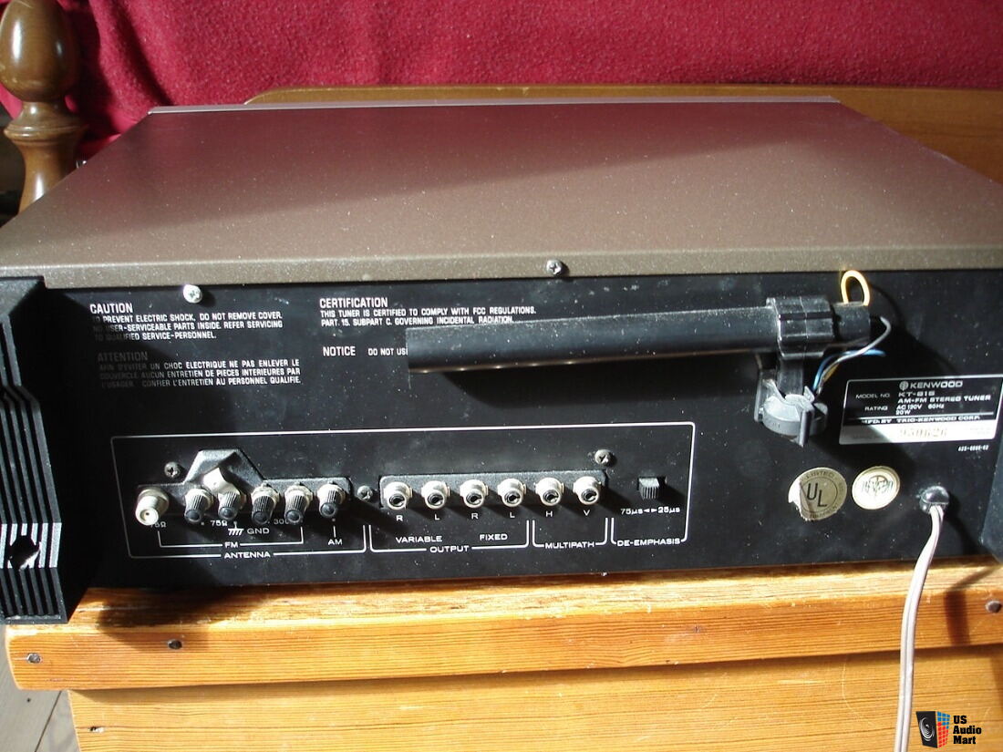 Kenwood KT-815 AM/FM tuner, modded by Bill Ammons, aligned, new lamps ...