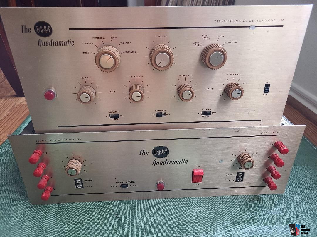 The Pure Quadramatic Model 110 Stereo Tube Preamp Photo #5537530 - US ...