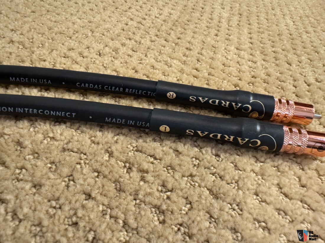 Cardas Clear Reflection Interconnect pair, RCA, 1.0 Meter w/ FREE ...
