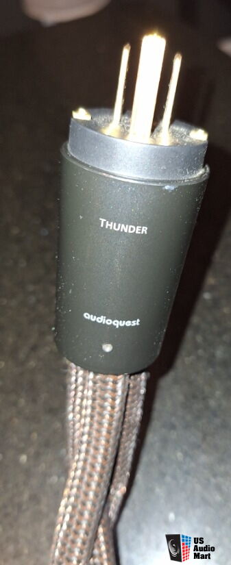 Audioquest Thunder AC Power Cables (2 available) C13 1 meter with ...