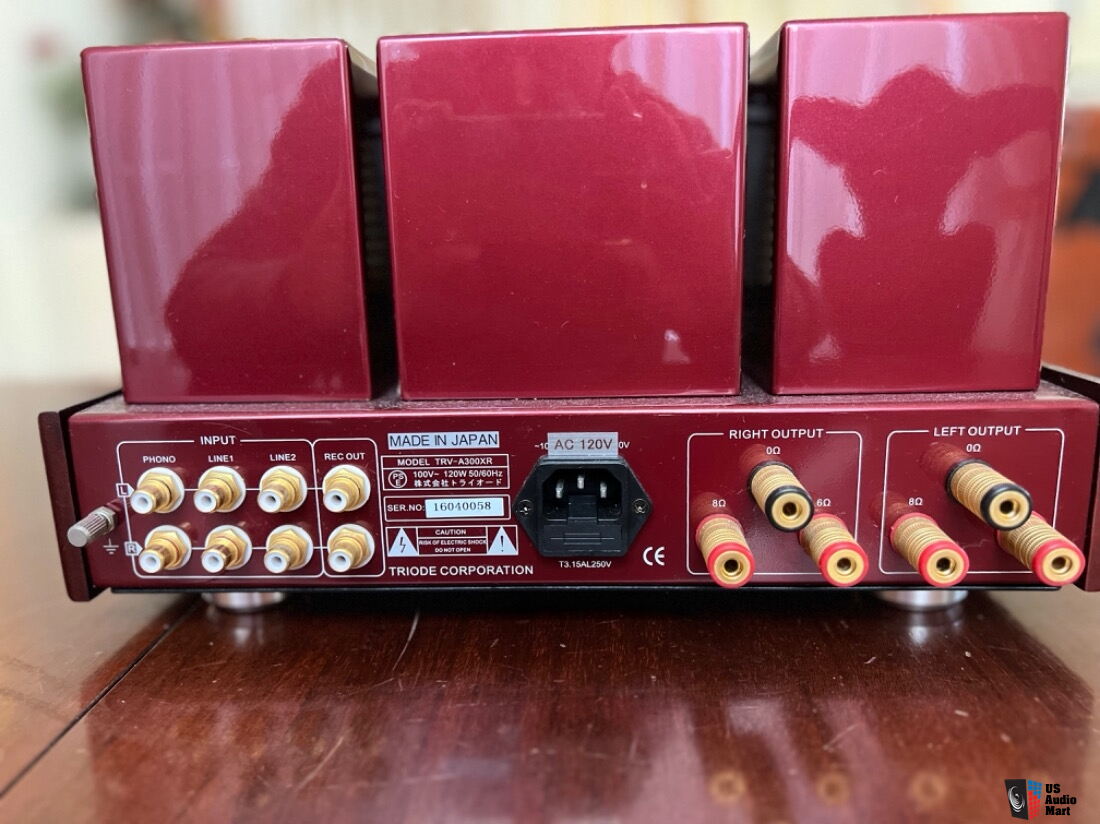 Triode TRV-A300XR 300B integrated amplifier with remote Photo #5538445 ...