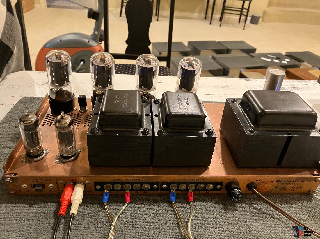 Harman Kardon HK 250 tube power amplifier, restored Photo #5540721 - US ...