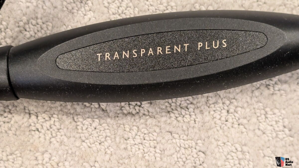 Transparent Audio Plus Speaker Cables 10ft pair For Sale - US Audio Mart