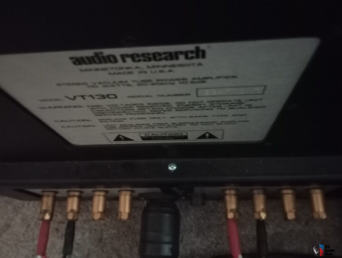 Audio Research VT 130 Tube Amp Photo #5541225 - US Audio Mart