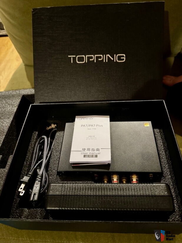 Topping PA7 Plus Amplifier For Sale - US Audio Mart