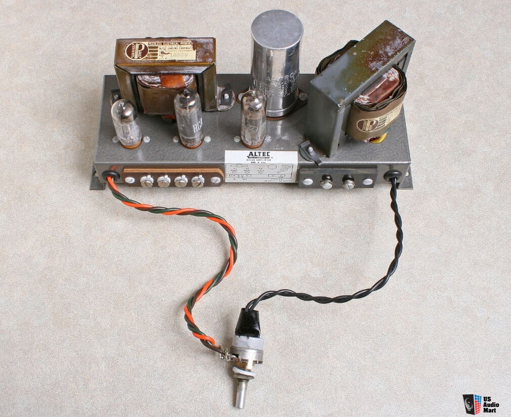 Rare Altec A336A Single Ended 6AQ5 Theater Monitor Tube Amplifier ...