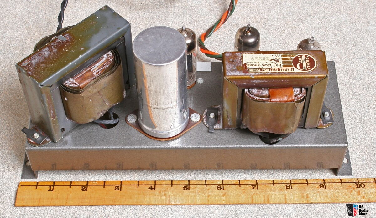 Rare Altec A336A Single Ended 6AQ5 Theater Monitor Tube Amplifier ...