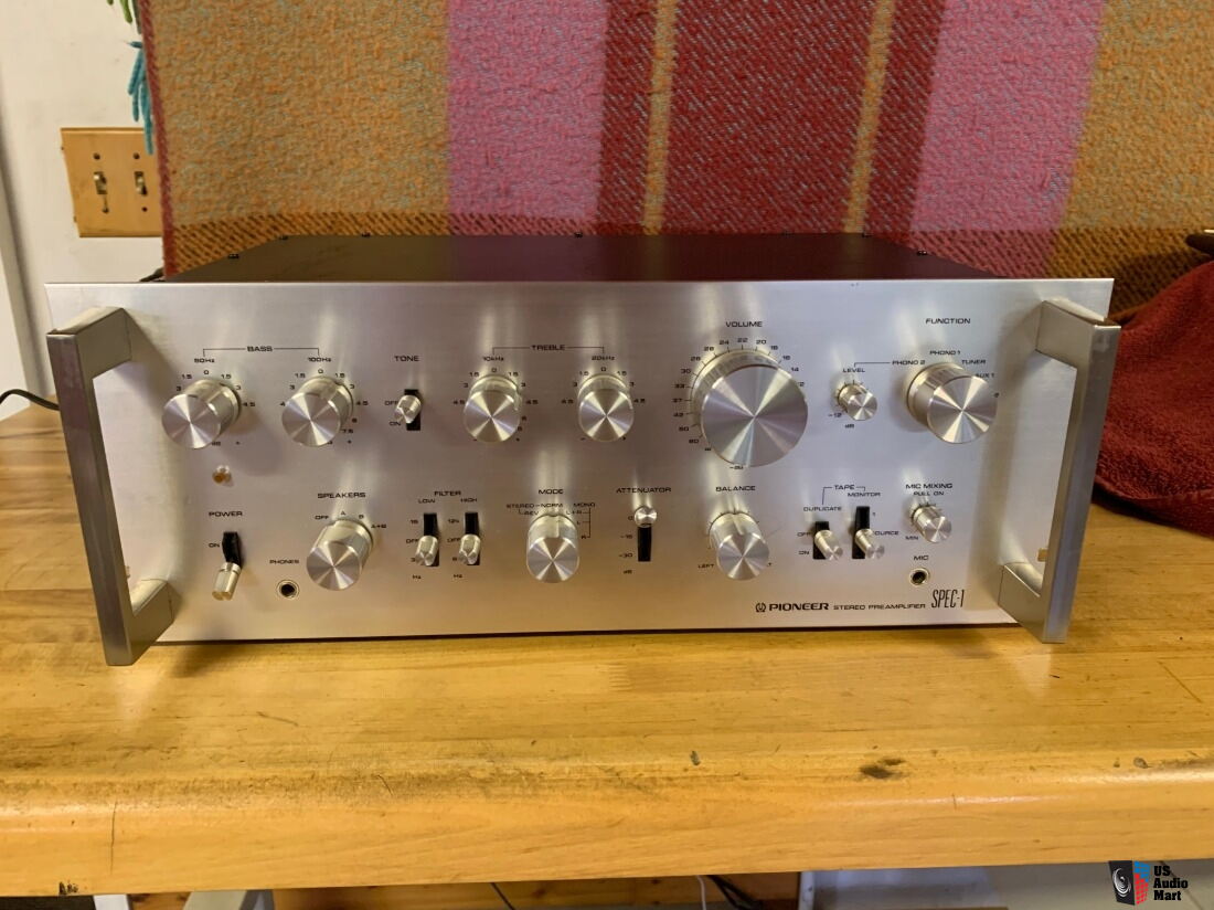 Pioneer Spec One 1 Preamp top line late 1970s For Sale - US Audio Mart