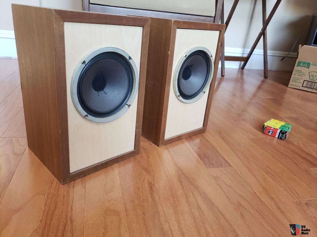 Vintage Coral BX-24 Bookshelf Speakers with Alnico driver Photo ...
