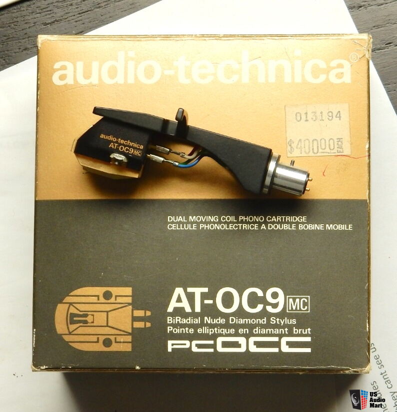 Audio Technica AT-OC9 stereo cartridge moving coil - low hours Photo ...