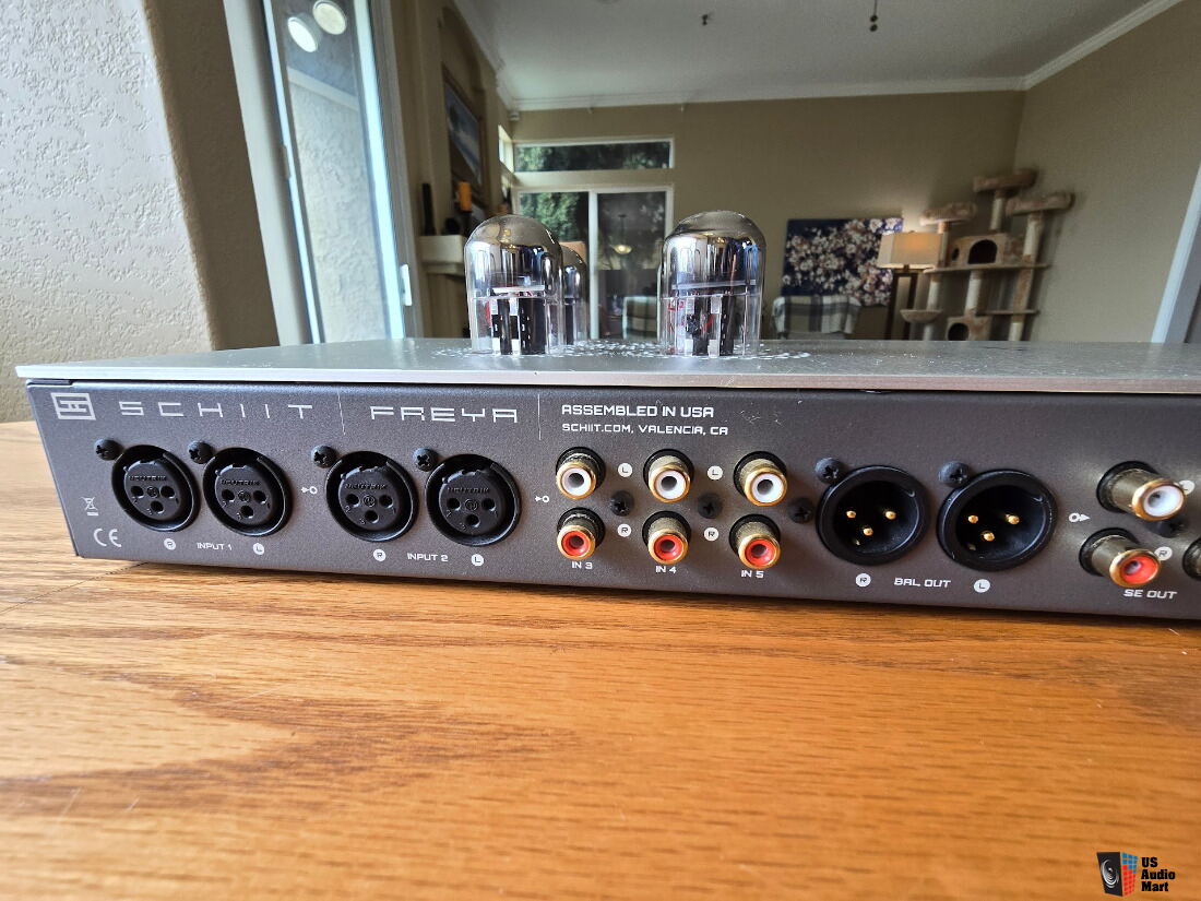 Schiit Freya+ Pre Amplifier in Silver w/ JJ 6SN7 Tubes $750 Shipped ...