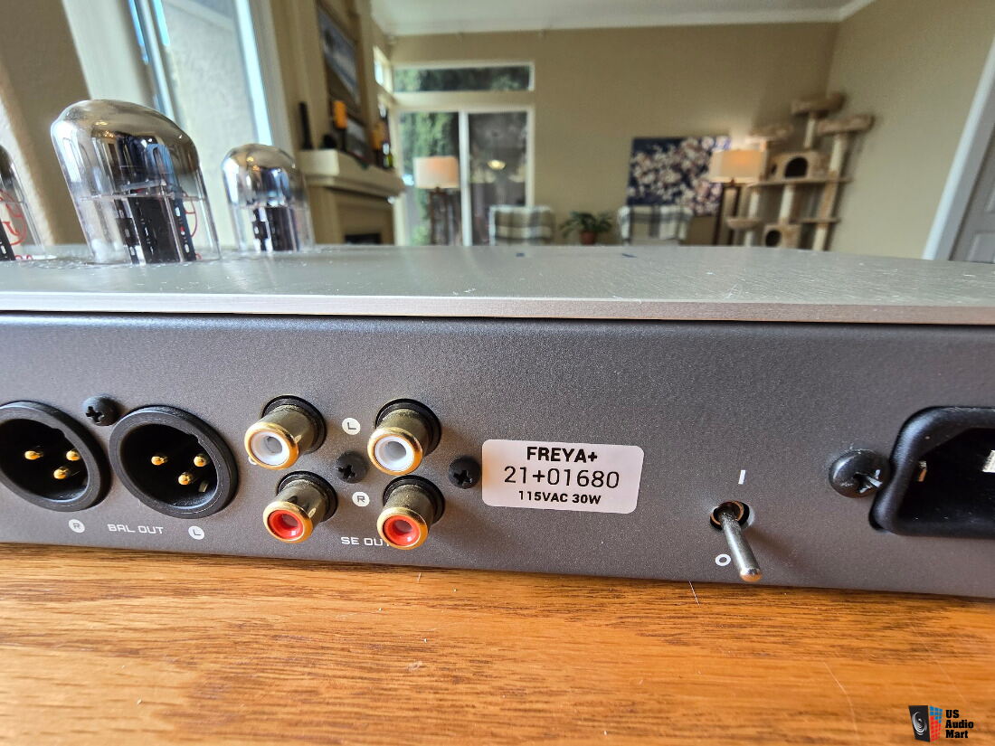 Schiit Freya+ Pre Amplifier in Silver w/ JJ 6SN7 Tubes $750 Shipped ...