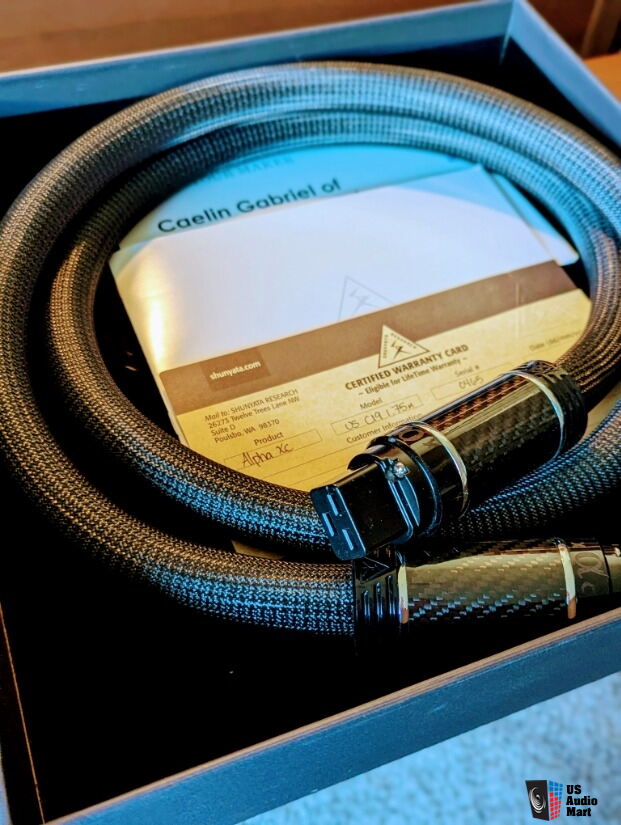 Shunyata Alpha XC v2 — 1.75m, C19 Photo #5545115 - US Audio Mart
