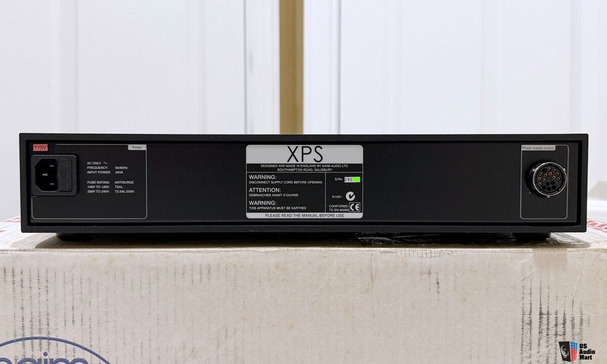 Naim XPS 2 Audio Power Supply ~ Burndy Cable Included ~ Free Shipping ...