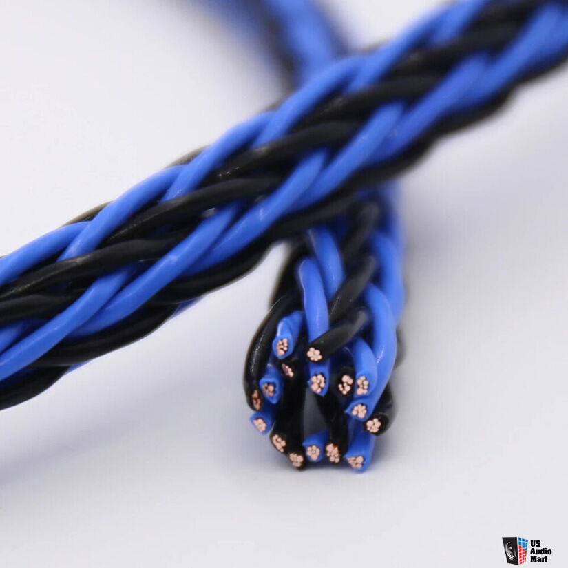 Speaker Cable (bulk) - Braided Multistrand - 8TC 8/8 each w/6 strand ...