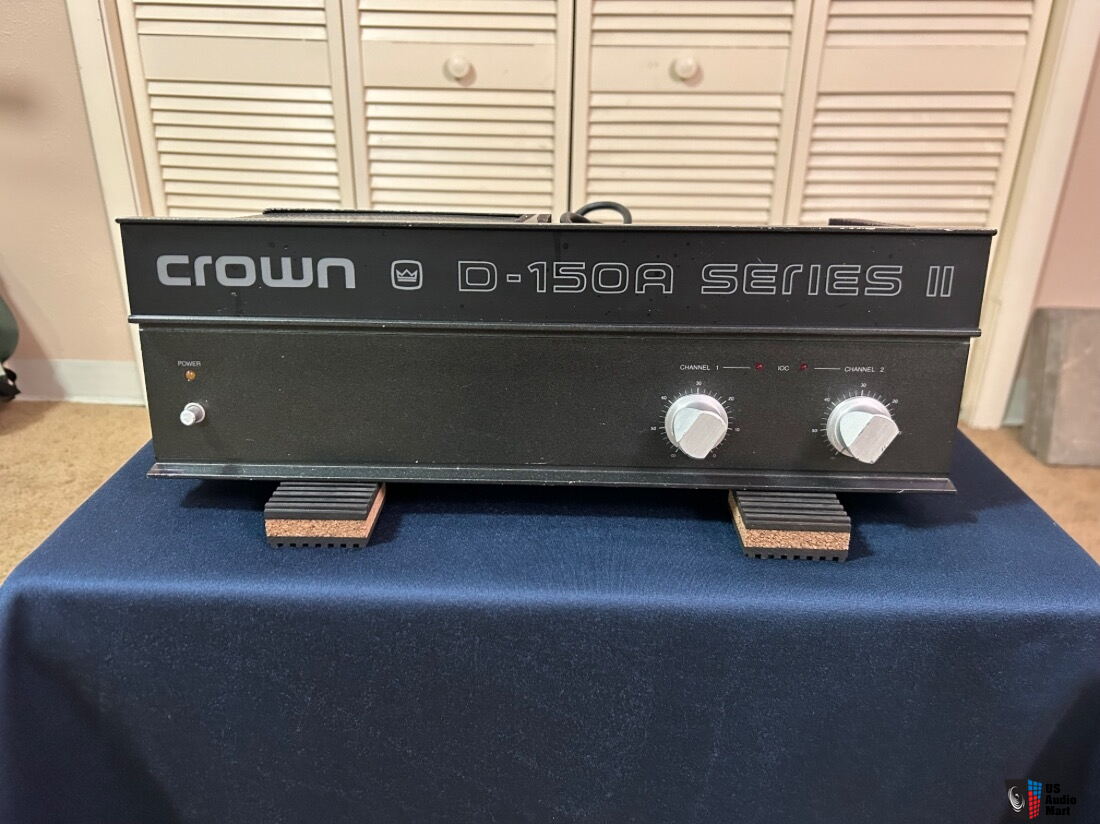 Crown D150 A MKii Photo #5550926 - US Audio Mart