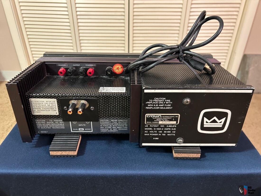 Crown D150 A MKii Photo #5550922 - US Audio Mart