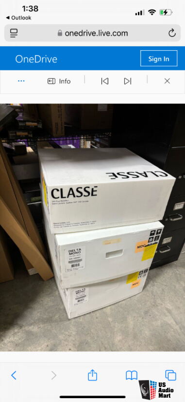 Classe Delta Monoblocks and Classe Delta Preamp Photo #5551319 - Canuck ...