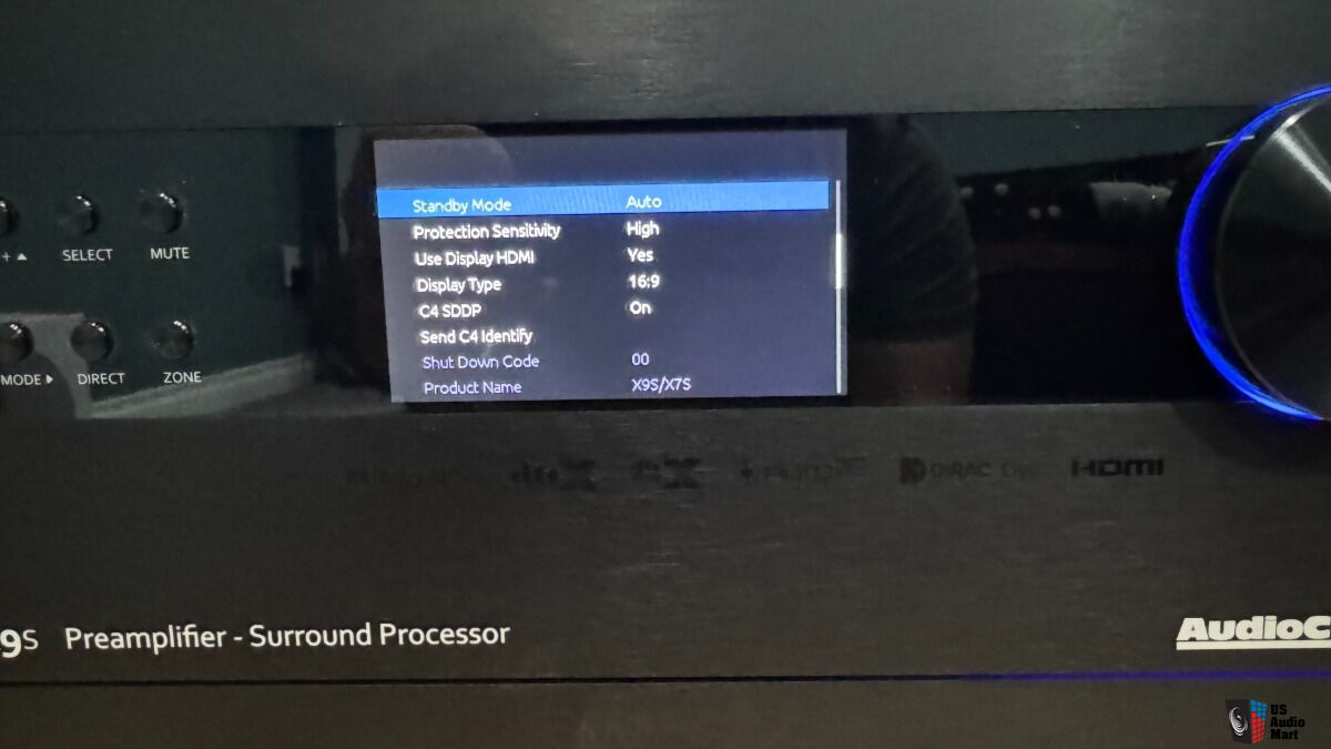 AudioControl Maestro X9S 8K 9.1.6 Immersive AV Processor w/ES9038PRO ...
