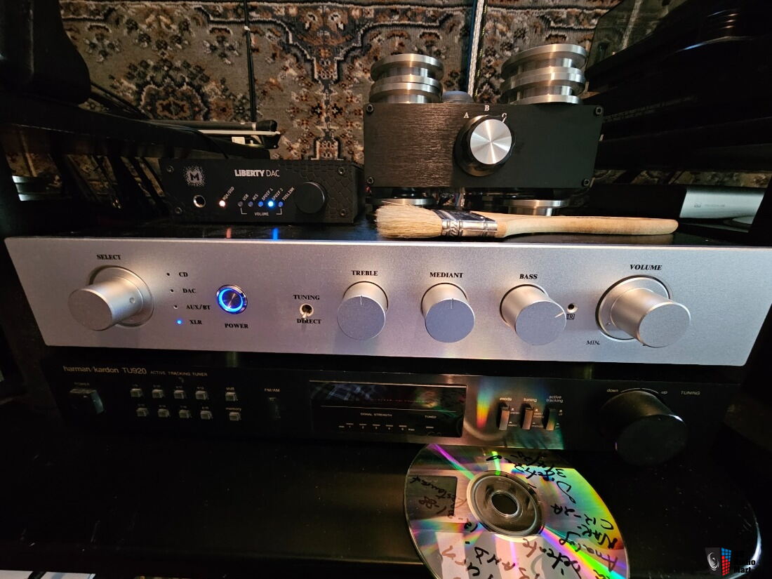 E300 Preamplifier with tone control/Remote Controls/ Bluetooth 5.1 ...
