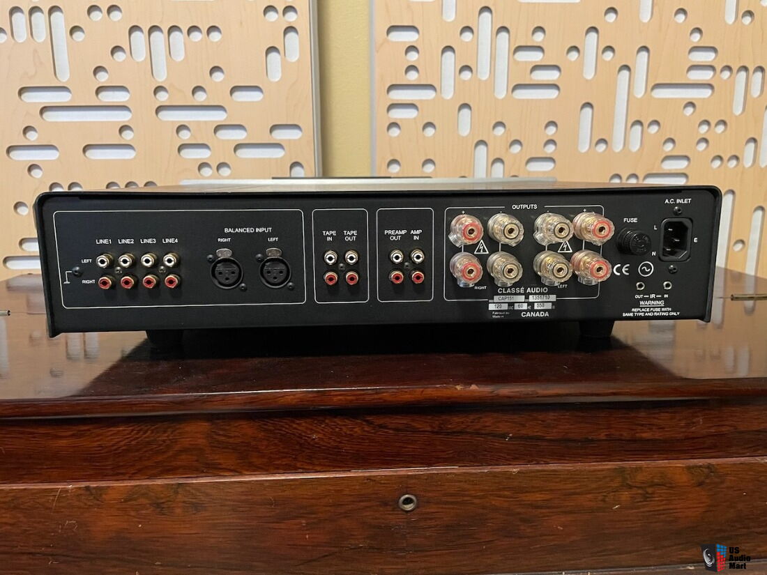 Classe Audio CAP-151 Integrated Amplifier with Phono Photo #5551939 ...