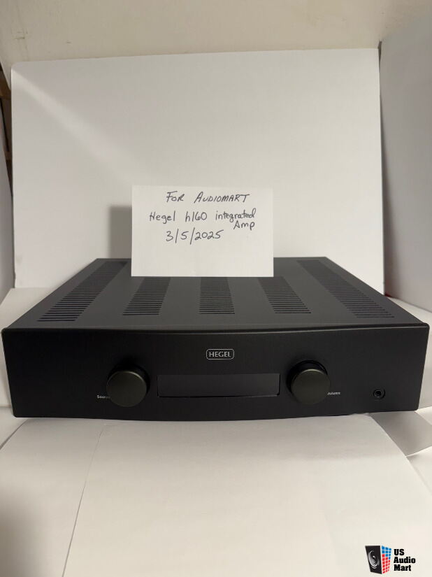 Hegel h160 integrated amplifier Photo #5552206 - US Audio Mart