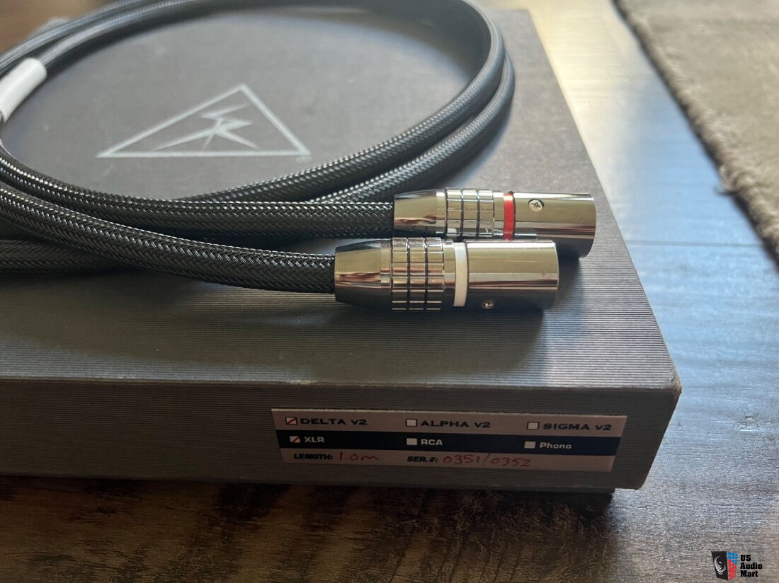 Shunyata Delta V2 XLR Interconnects Cables Photo #5552639 - US Audio Mart