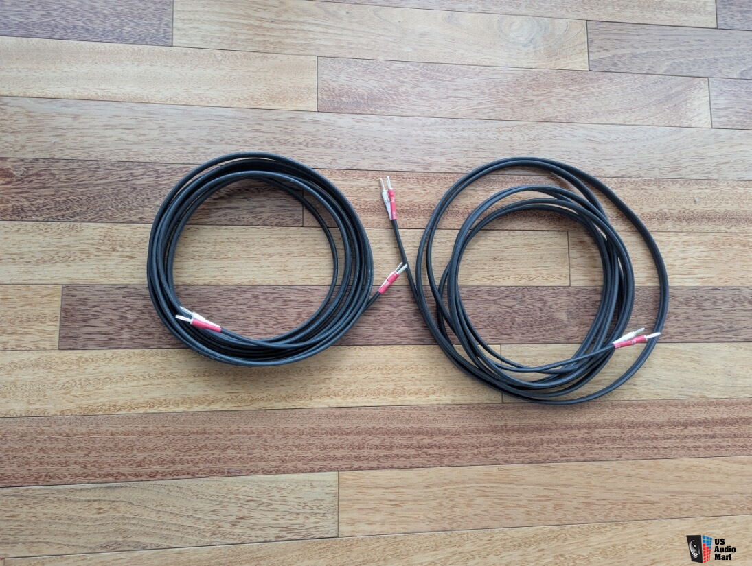 Naim NAC A5 speaker cable with Tellurium Copper bananas Silver plated 5 ...