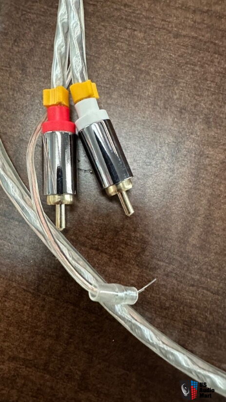Pro-Ject Connect it E RCA to RCA Phono Interconnect Cable (1.23m) Photo ...