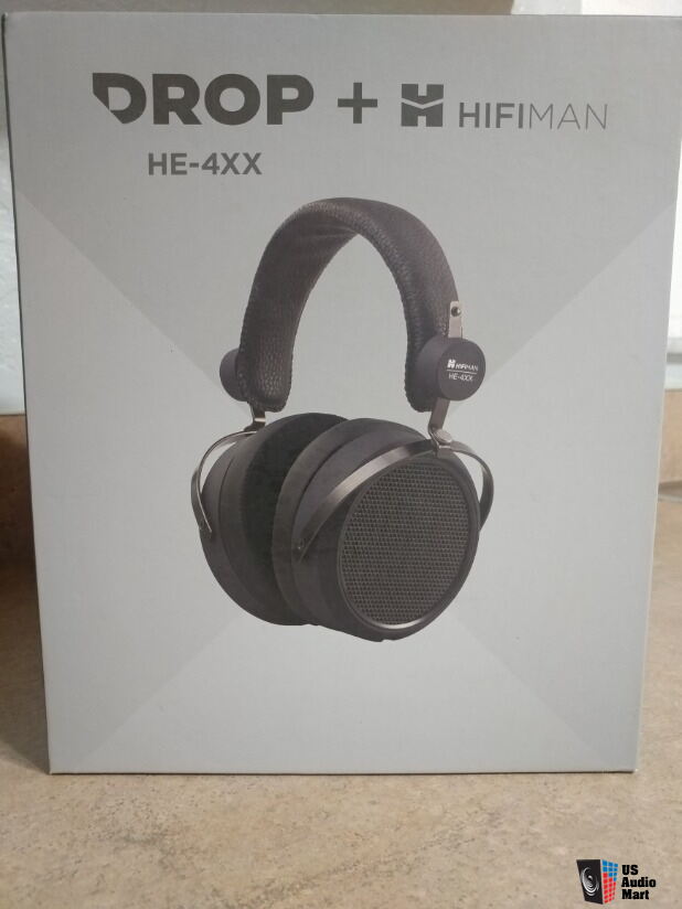Drop + Hifiman HE4XX Planar Magnetic Over-Ear Open-Back Headphones ...