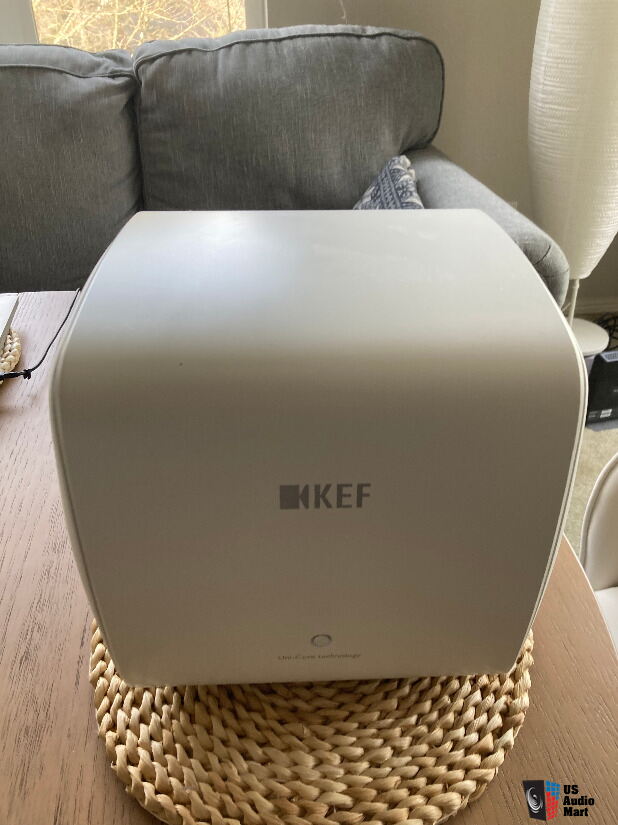 KEF KC62 sub White For Sale - US Audio Mart