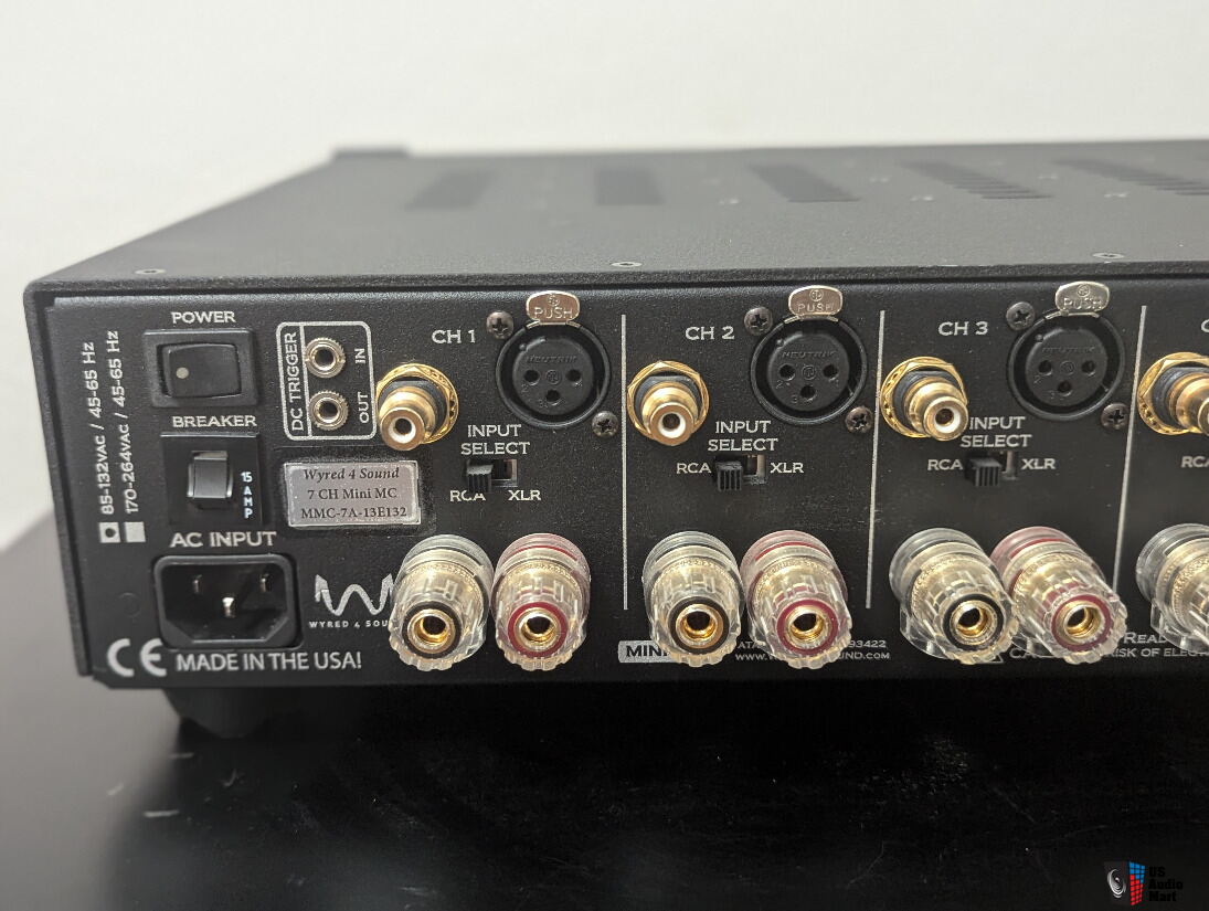Wyred 4 Sound 7 channel MMC Series Home Theater Amplifier Photo ...