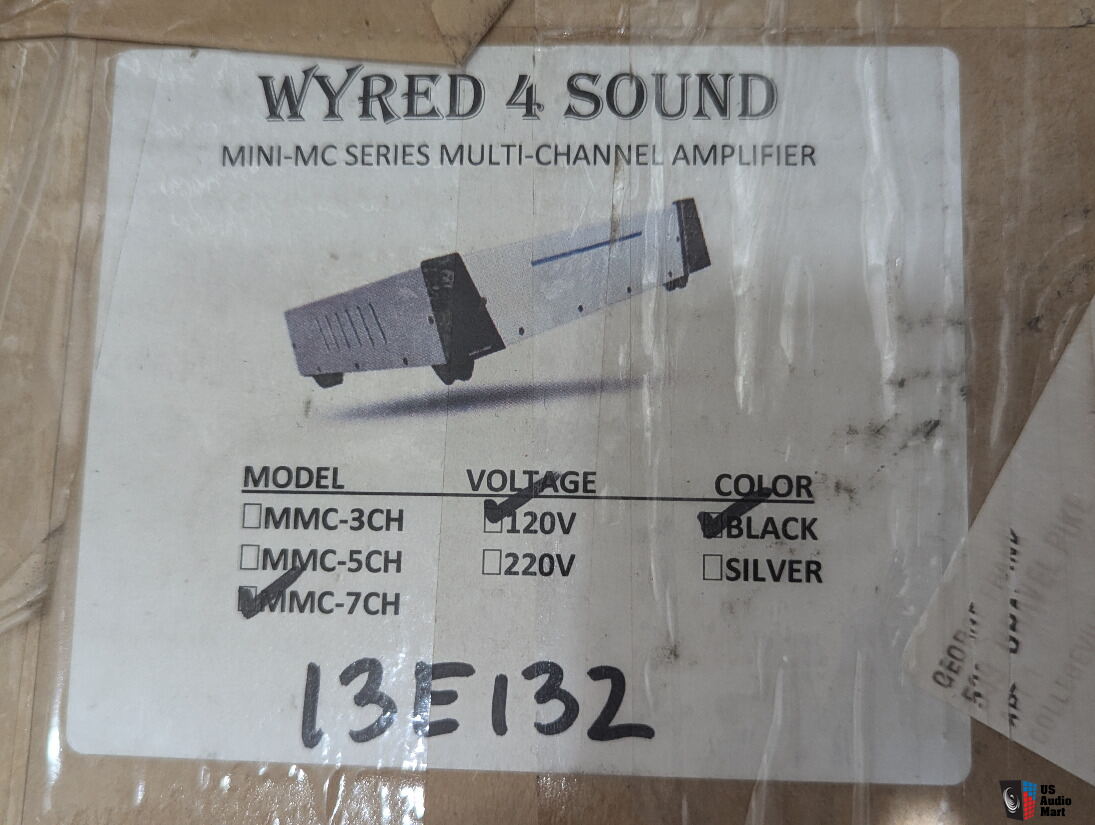 Wyred 4 Sound 7 channel MMC Series Home Theater Amplifier Photo ...